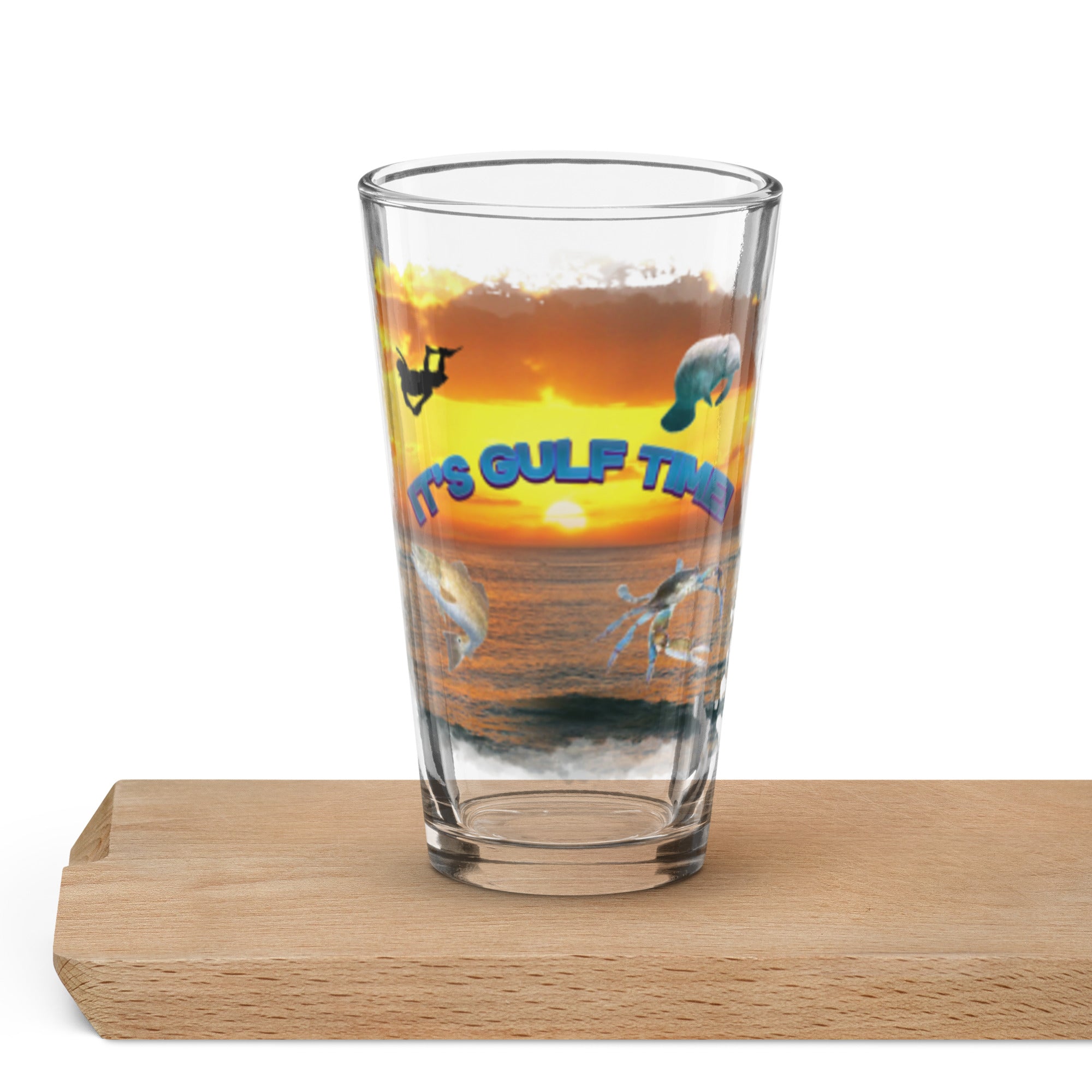 Shaker pint glass – Suncoast Salt Apparel